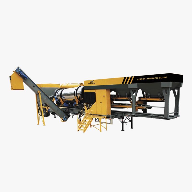 Planta de asfalto UAM 60-80 OU UAF 60-80 – Metal Técnica